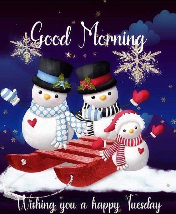 Solve Good Morning - Happy Tuesday! jigsaw puzzle online with 63 pieces