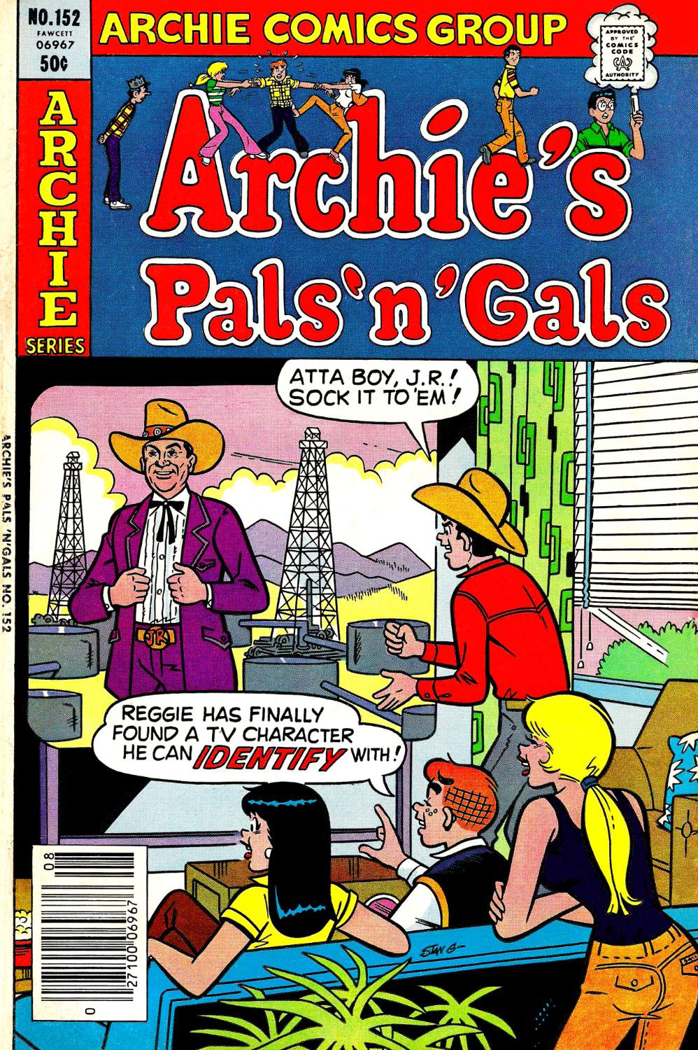 Solve Archie Pals'n'Gals (Aug 1981) jigsaw puzzle online with 96 pieces