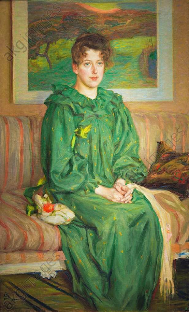 Solve Richard Bergh 1895 Gerda jigsaw puzzle online with 160 pieces