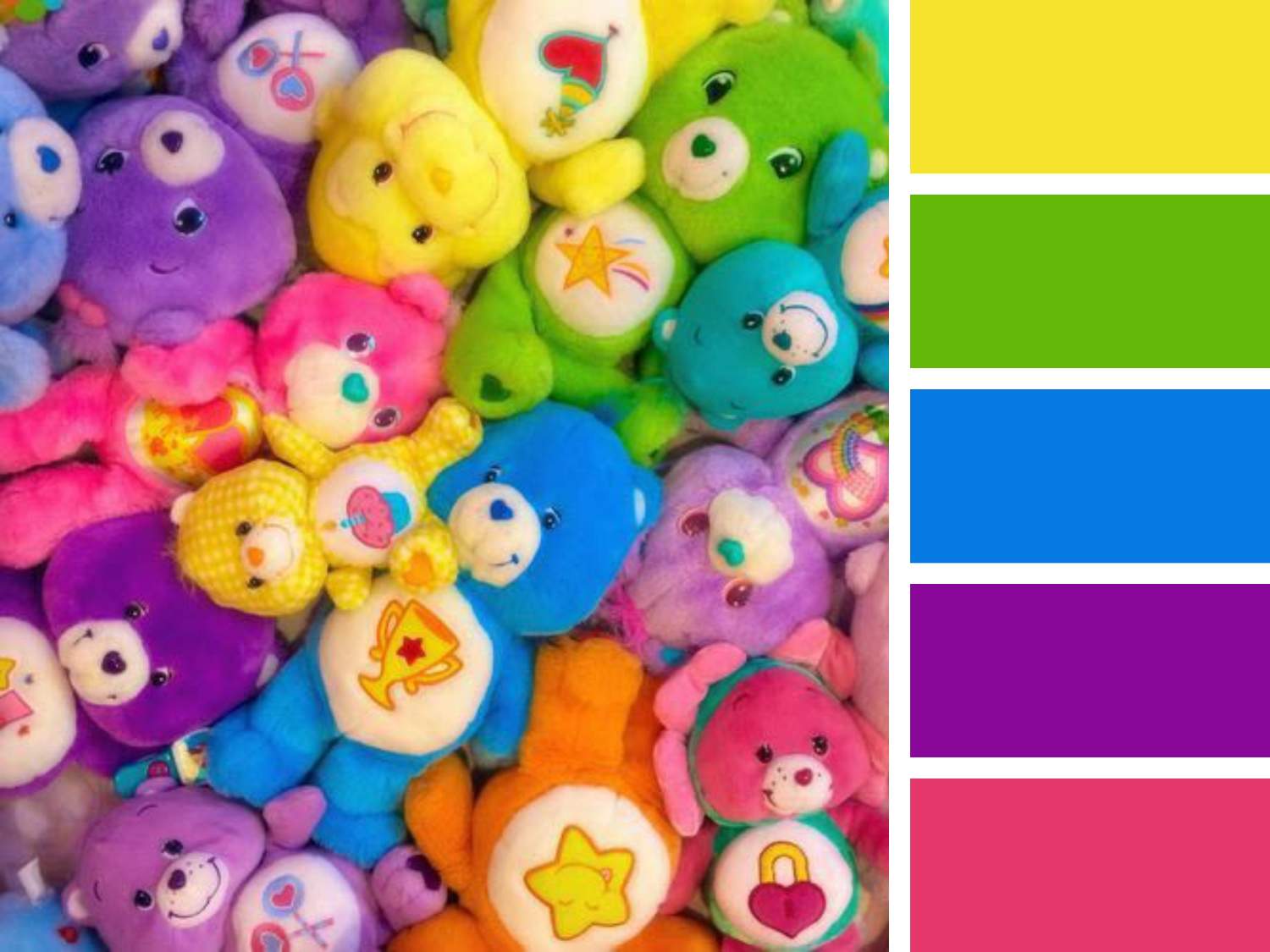 Solve Care Bears (Small) jigsaw puzzle online with 108 pieces