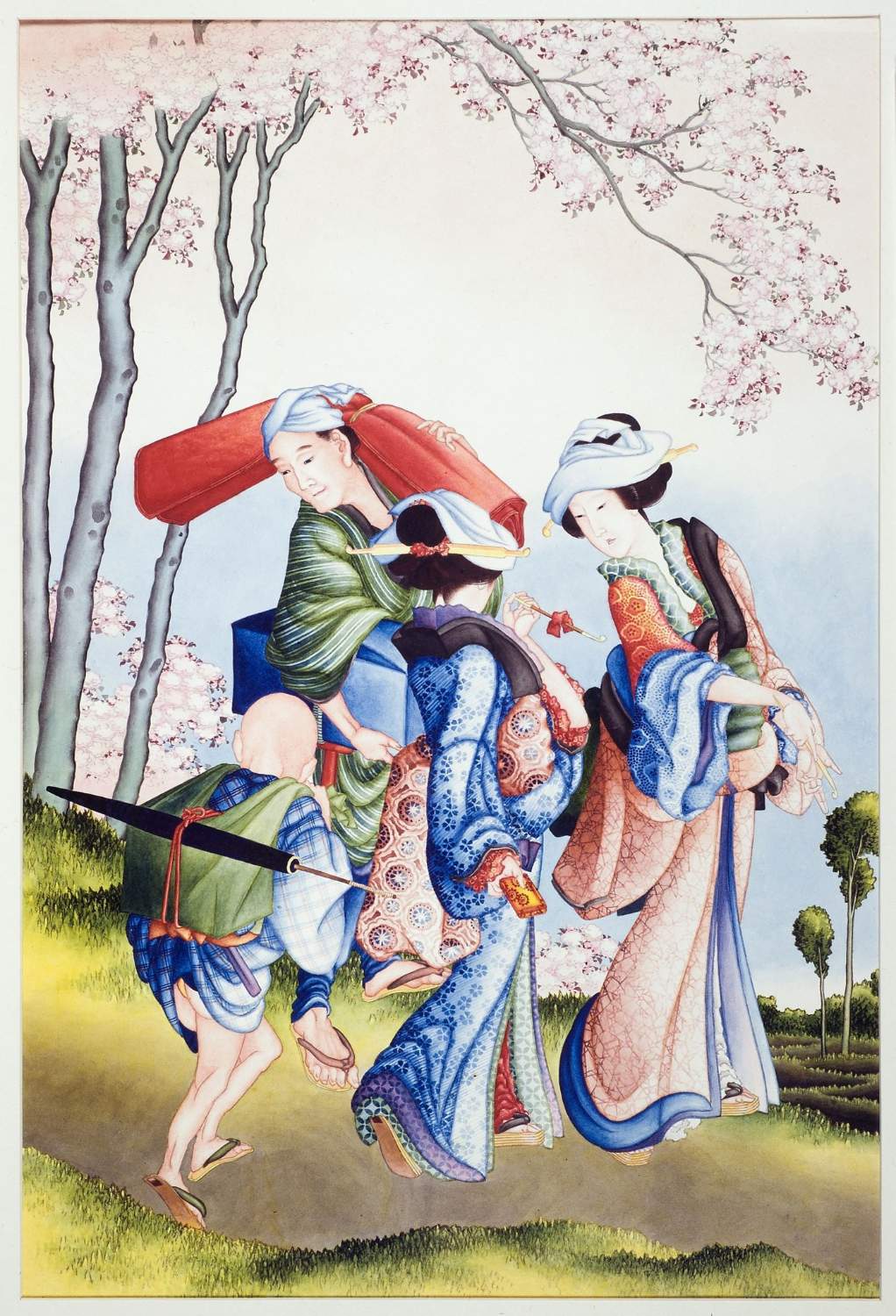 Solve Spring (Hanami) in Japan jigsaw puzzle online with 247 pieces