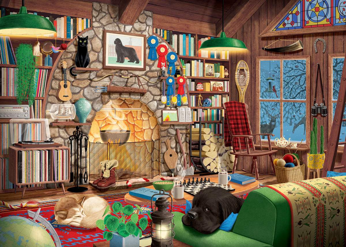 Solve Cozy Rooms 4 jigsaw puzzle online with 150 pieces