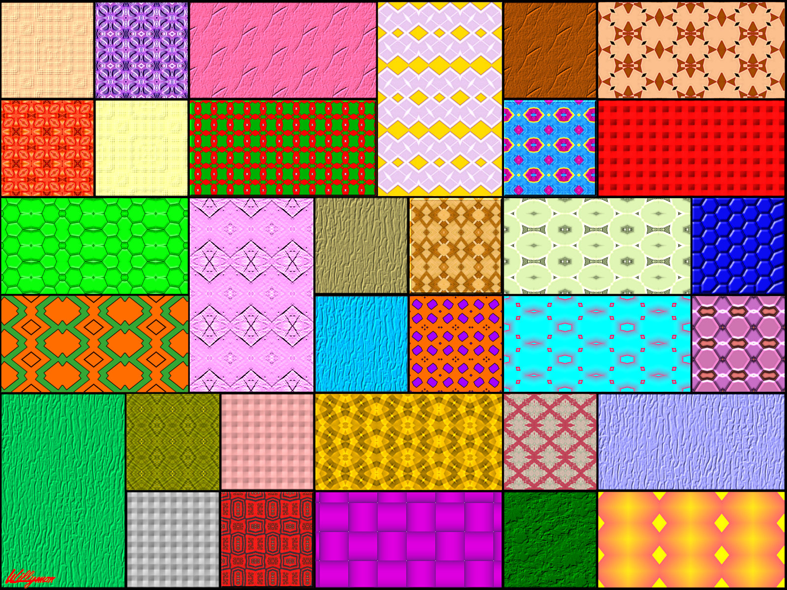 Solve squares and rectangles jigsaw puzzle online with 540 pieces