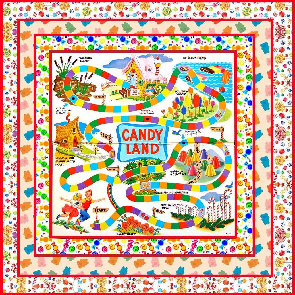 Solve Candy Land Game (kinda hard) jigsaw puzzle online with 306 pieces