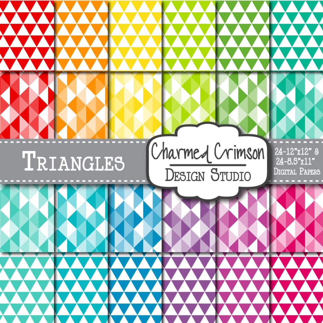 Solve Triangles jigsaw puzzle online with 81 pieces