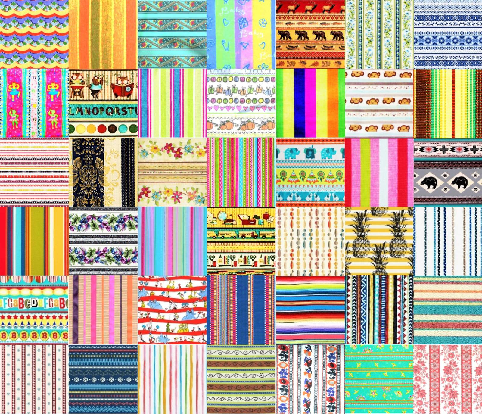 Solve PATCHWORK STRIPES 81 jigsaw puzzle online with 154 pieces