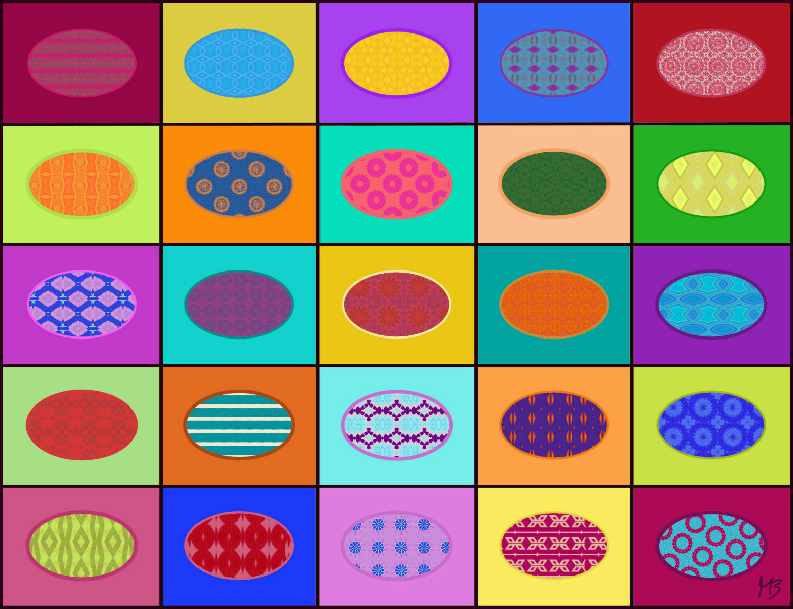 Solve 190809 Ovals jigsaw puzzle online with 520 pieces