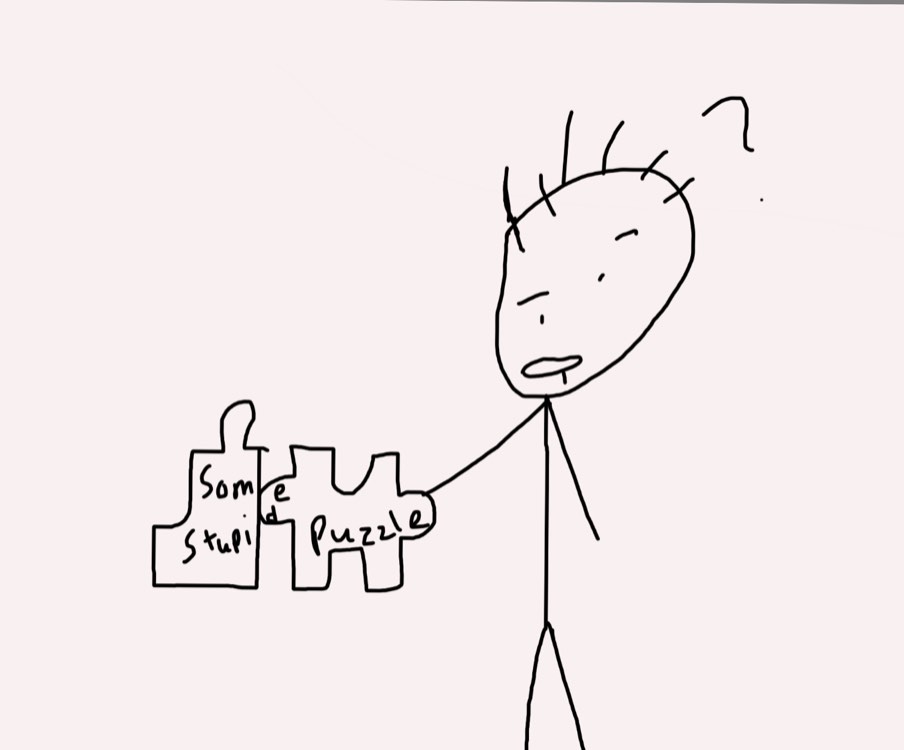 Solve Some Stupid Puzzle jigsaw puzzle online with 12 pieces