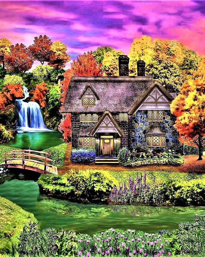 Solve england-country-autumn-glenn-holbrook jigsaw puzzle online with ...
