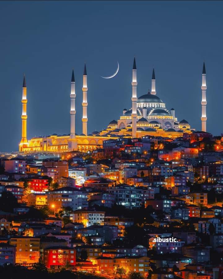 Solve Istanbul at night jigsaw puzzle online with 30 pieces