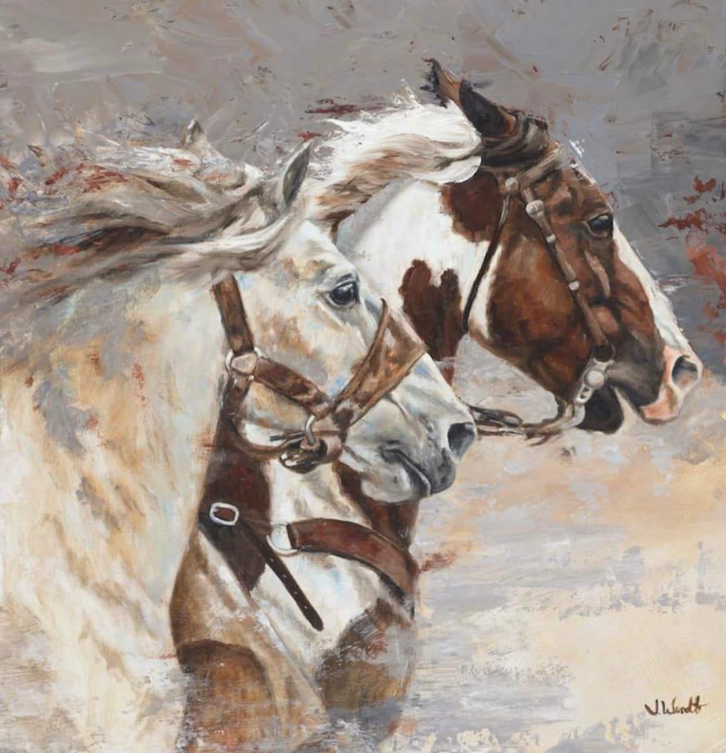 Solve Artist Jennifer Wendt jigsaw puzzle online with 240 pieces