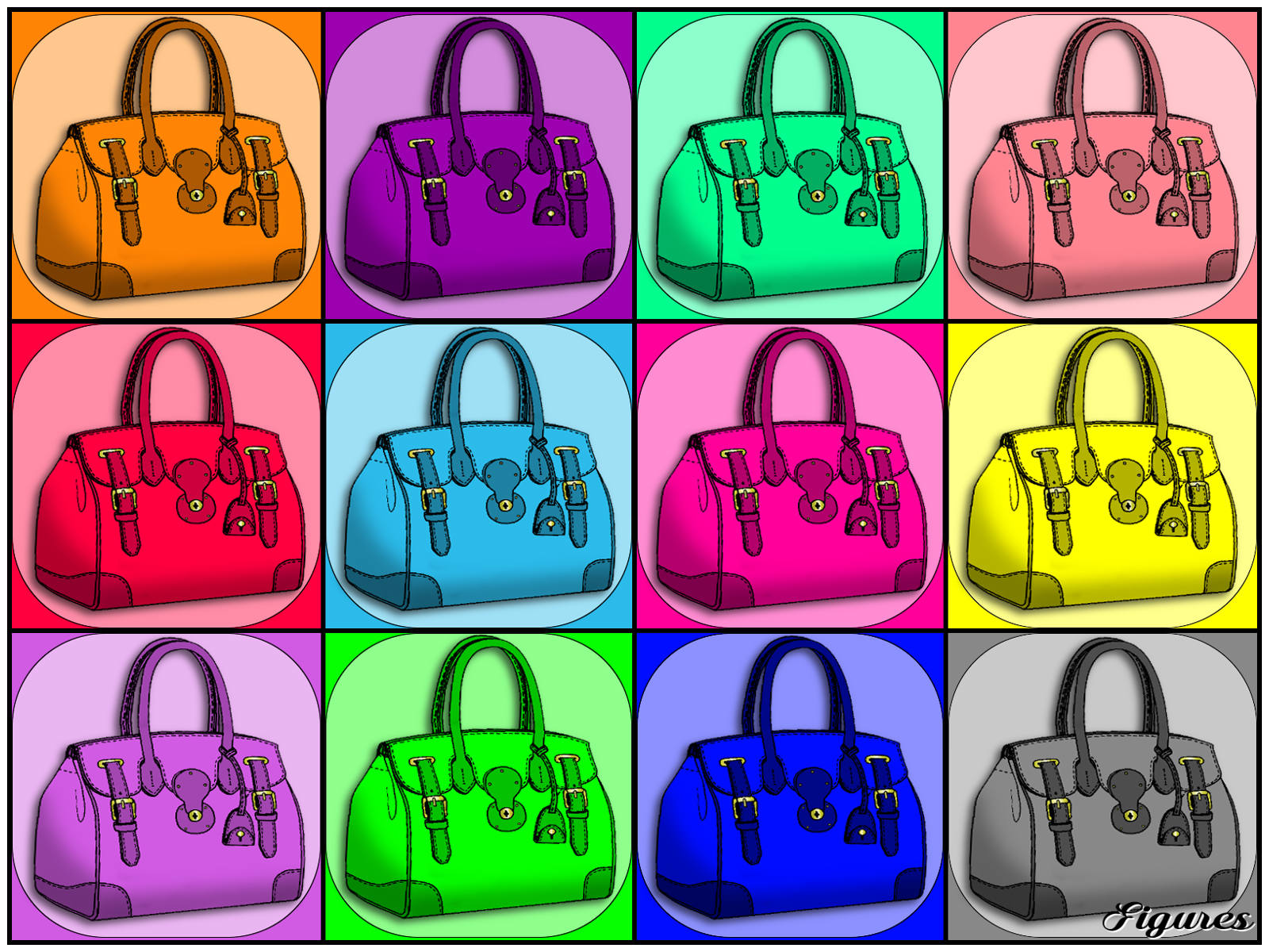 Solve Handbags jigsaw puzzle online with 540 pieces