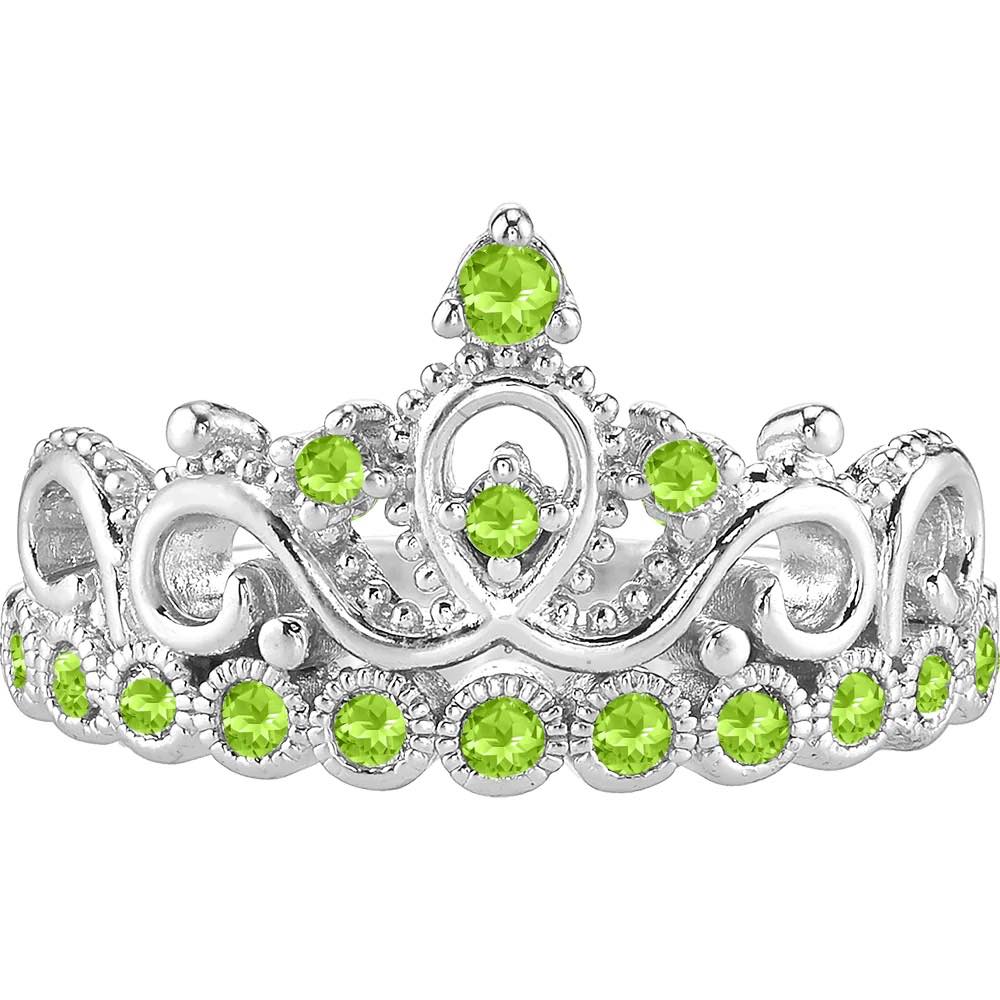 Solve A Pretty Peridot Gem Crown jigsaw puzzle online with 64 pieces