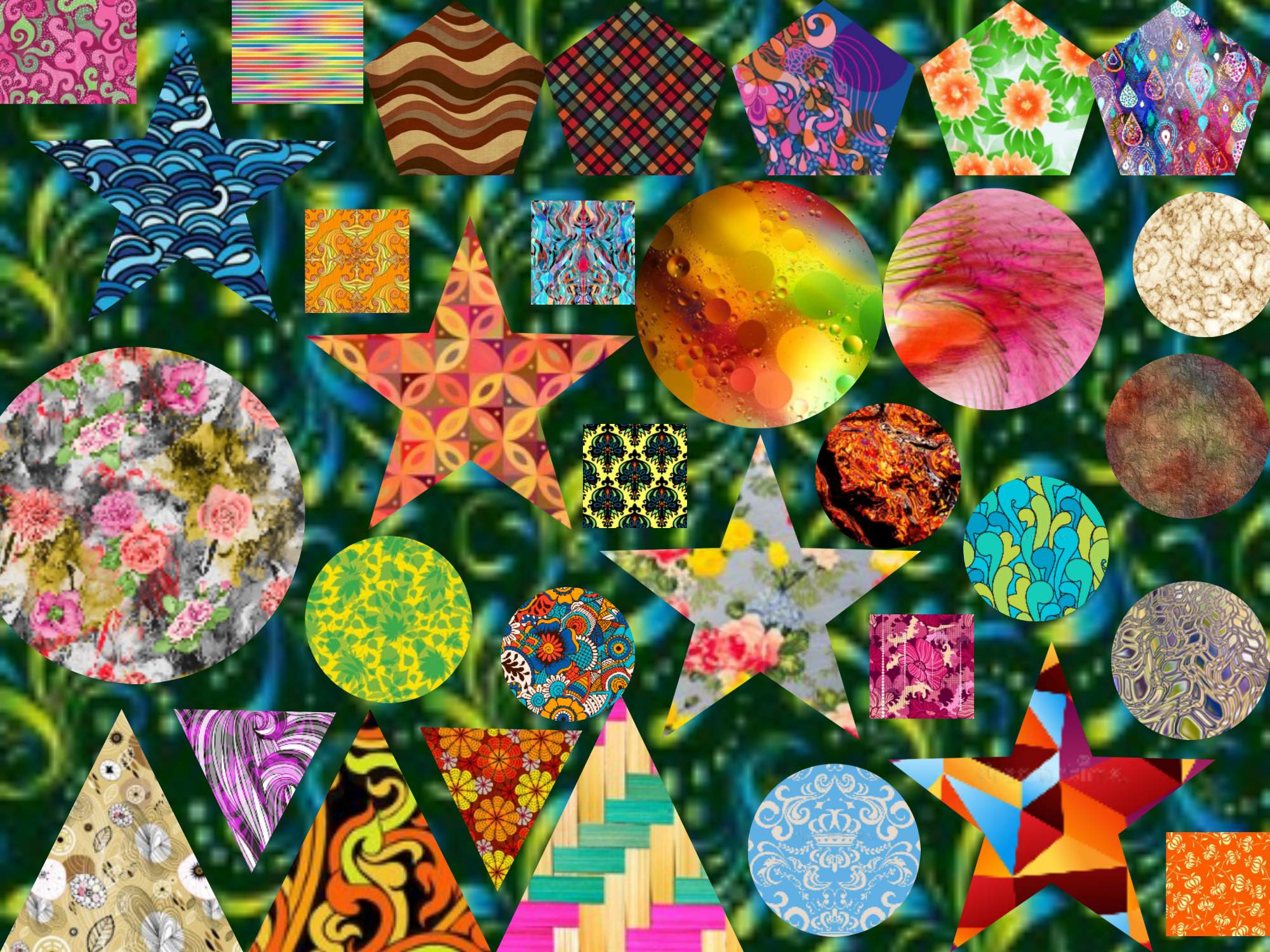 Solve Shapes jigsaw puzzle online with 588 pieces