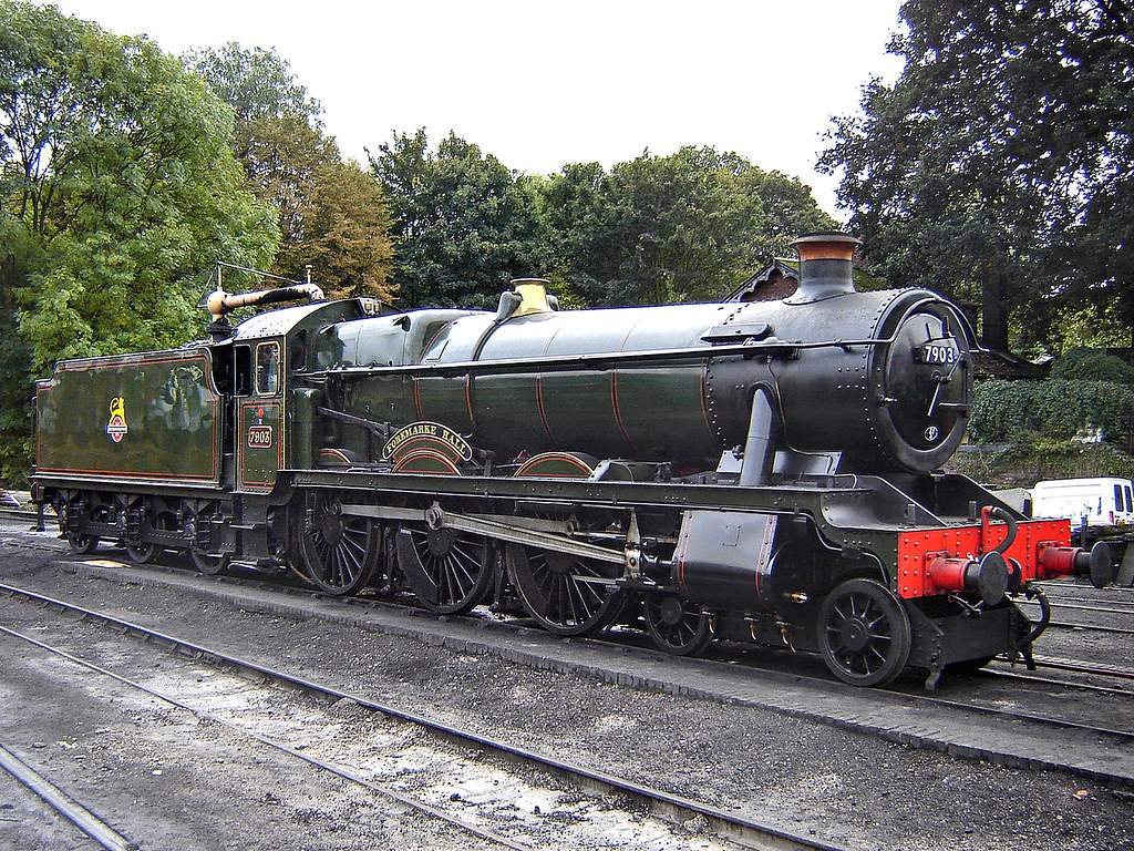 Solve GWR Modified Hall Class 4-6-0 7903 Foremarke Hall. jigsaw puzzle ...