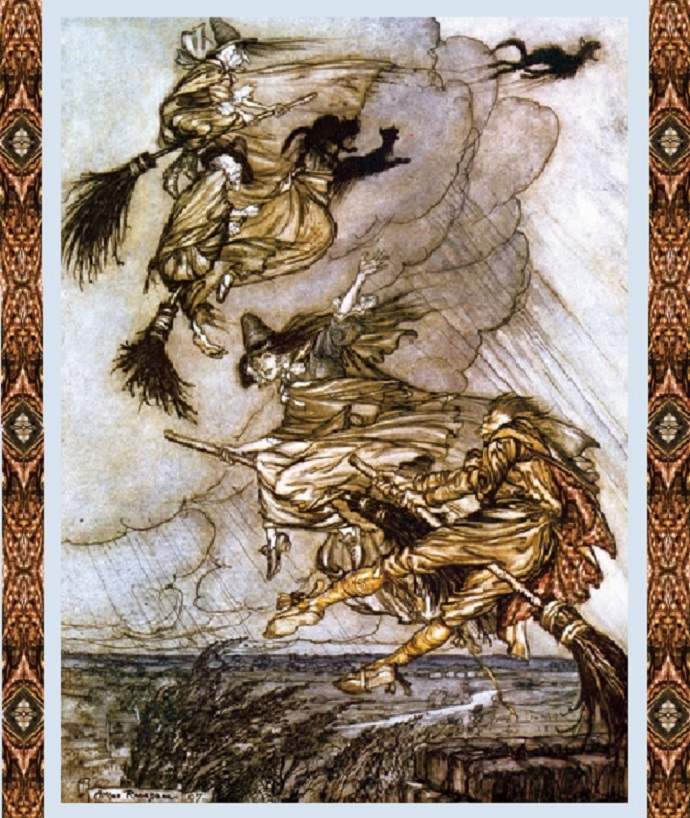 Solve Witch Chase jigsaw puzzle online with 99 pieces