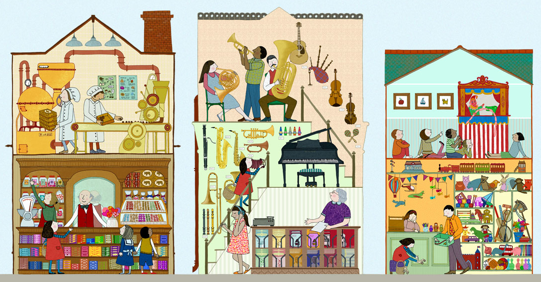 Solve Inside jigsaw puzzle online with 120 pieces