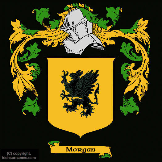 Solve morgan-coat-of-arms-family-crest jigsaw puzzle online with 64 pieces