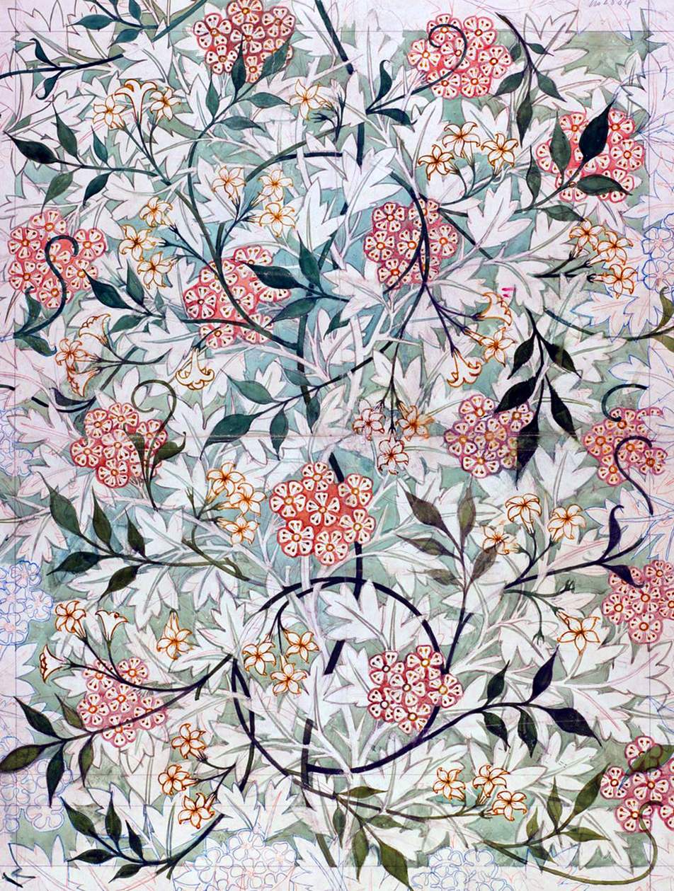 Solve William Morris jigsaw puzzle online with 88 pieces