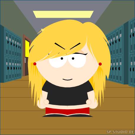 Solve Connie D'Amico South Park Style jigsaw puzzle online with 36 pieces