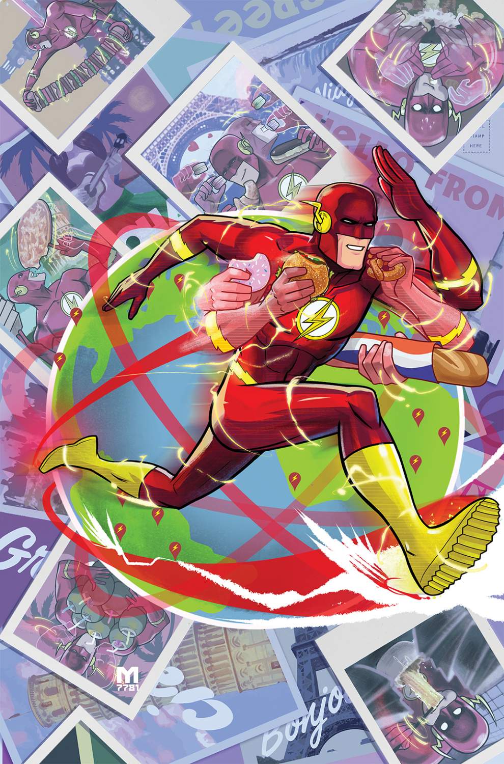 Solve THE FLASH jigsaw puzzle online with 260 pieces