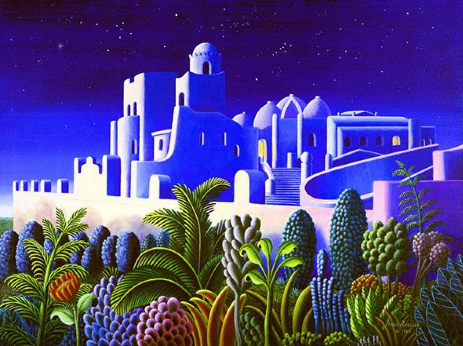 Solve Artist Andy Russell jigsaw puzzle online with 432 pieces