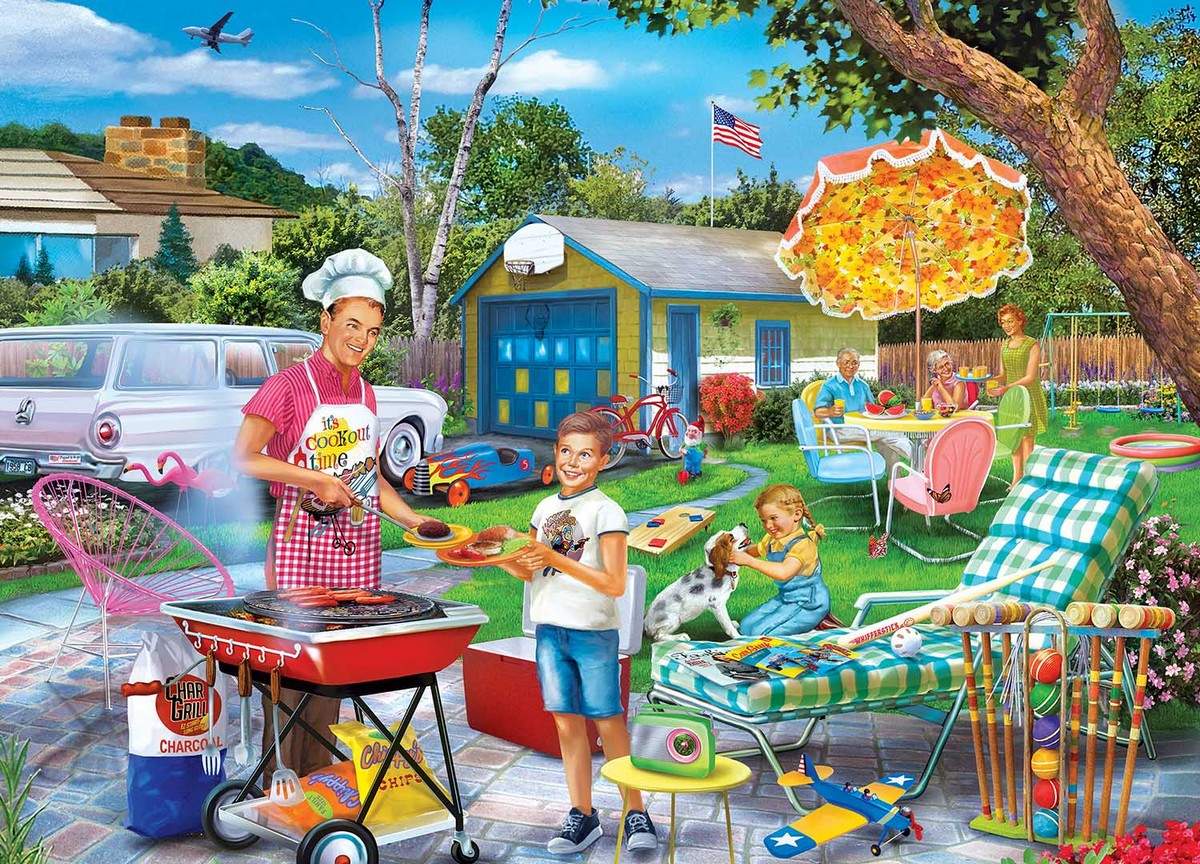 Solve Enjoying the Long Weekend #4 jigsaw puzzle online with 88 pieces
