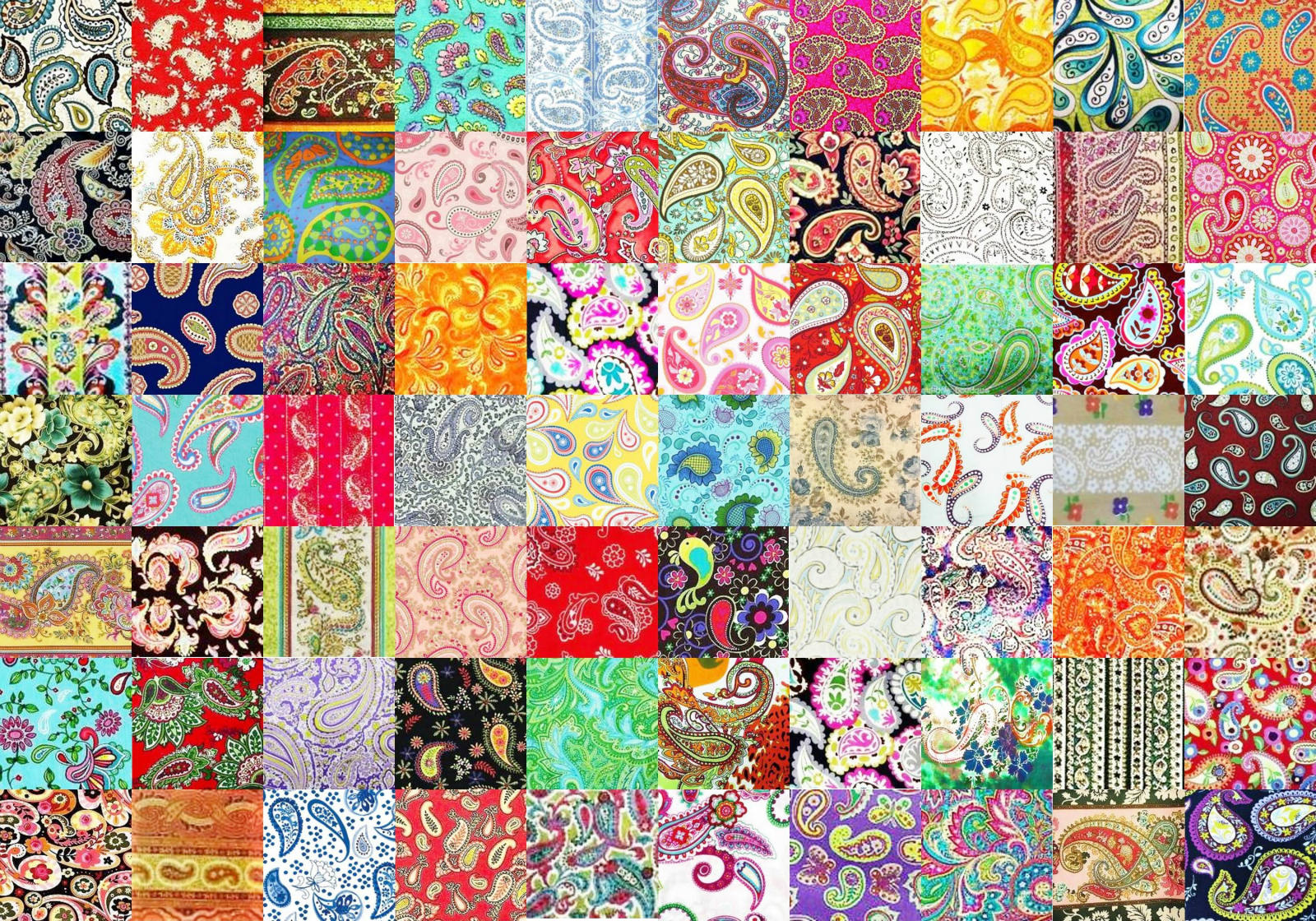 Solve PAISLEY PATCHWORK jigsaw puzzle online with 408 pieces