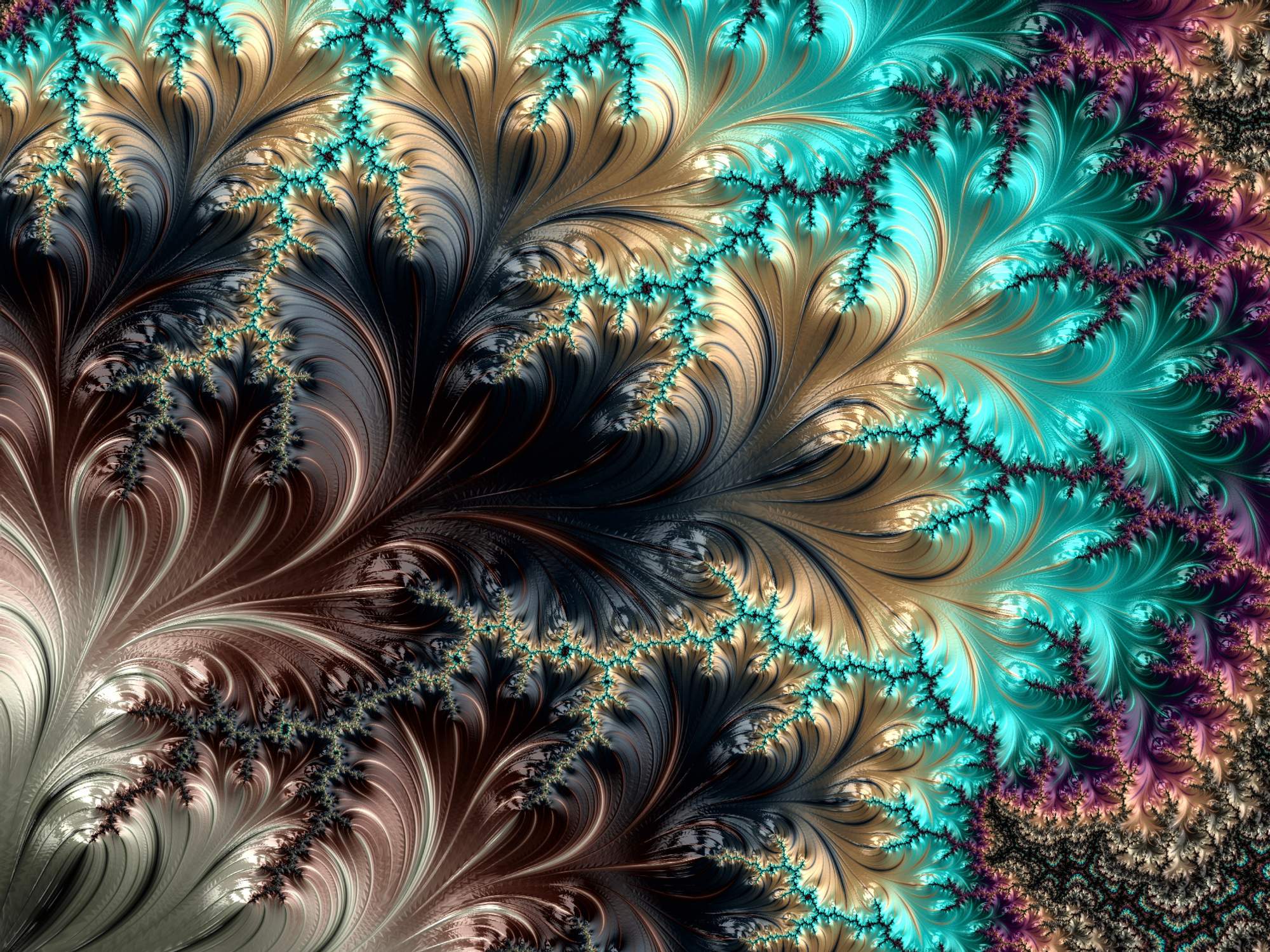 Solve fractal-pattern-6952909 jigsaw puzzle online with 300 pieces