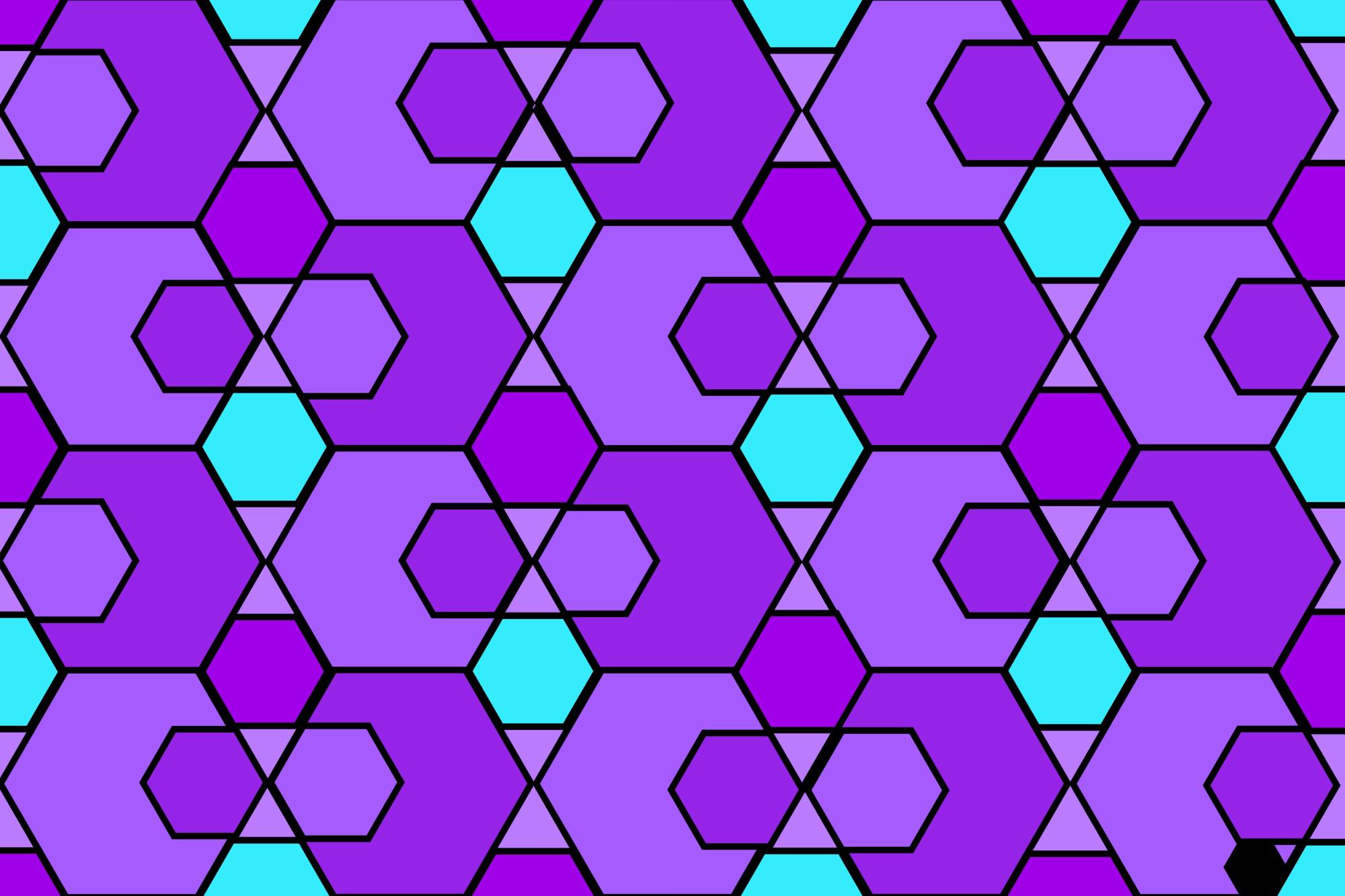 Solve Hexagon Pattern :o) jigsaw puzzle online with 600 pieces