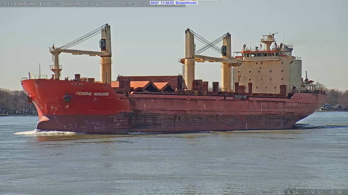 Solve Federal Margaree - Ocean-Going Freighter - Marine City, MI (2019 ...