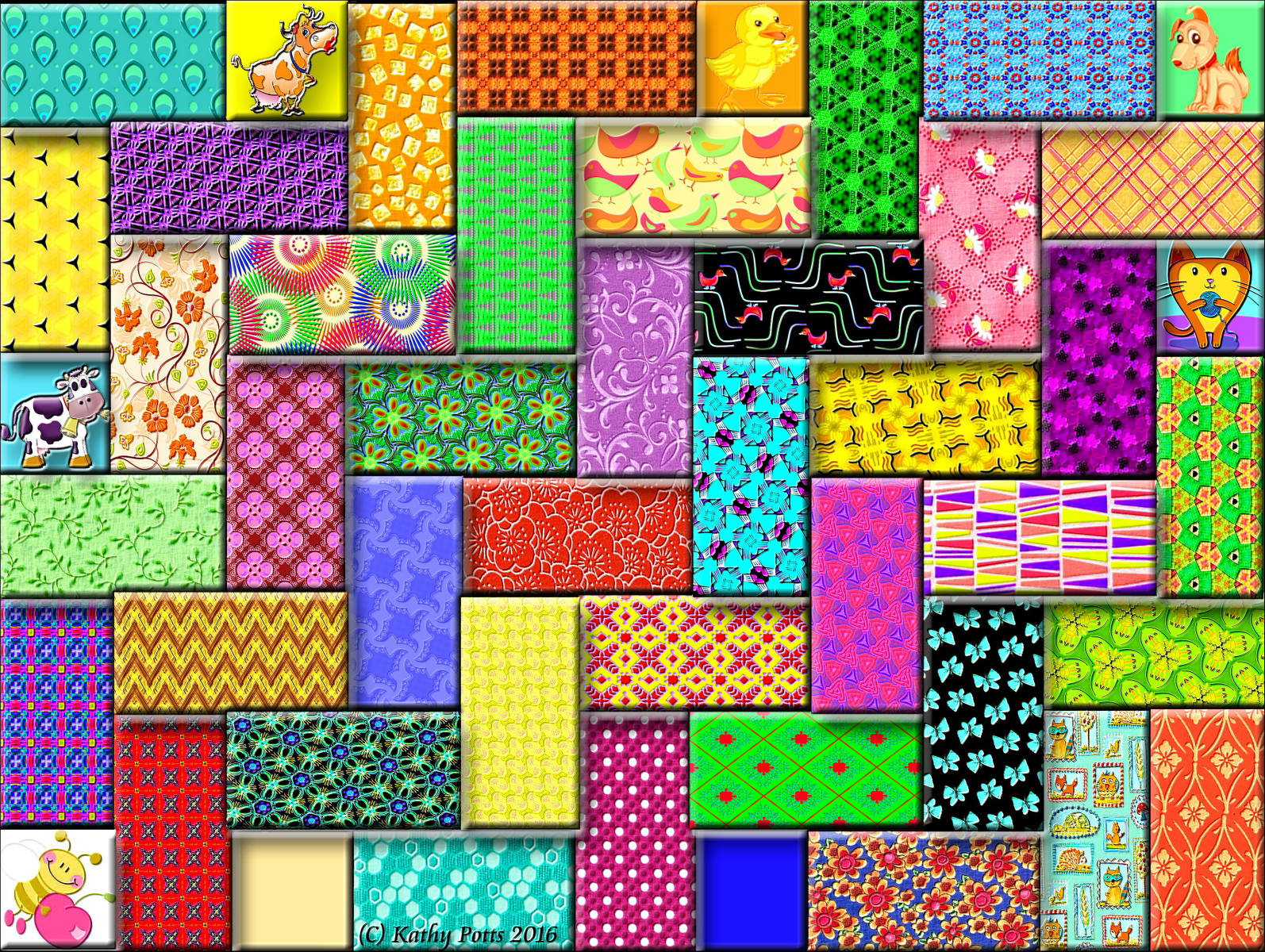 Solve Colors And Critters To Help Brighten Your Day :-) jigsaw puzzle ...