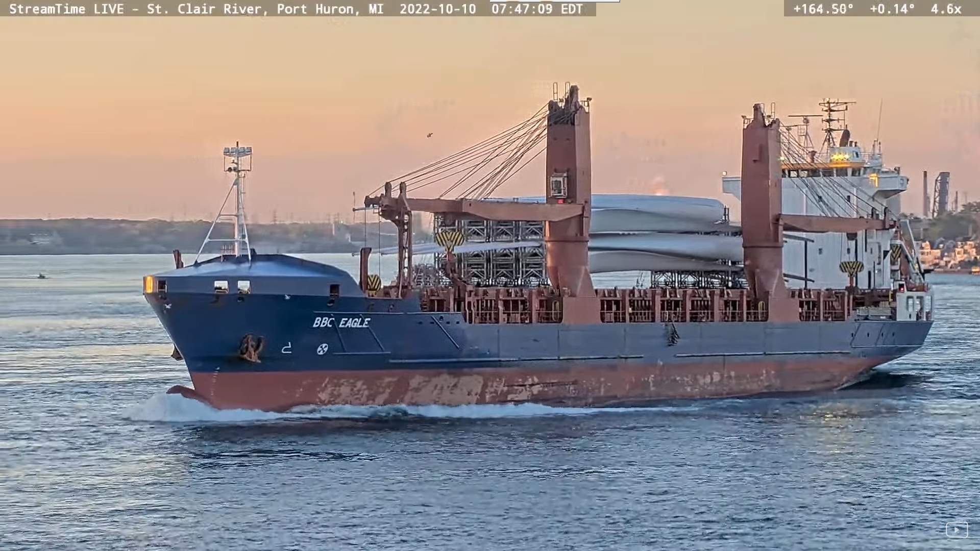 Solve BBC Eagle - Ocean-Going Freighter - Port Huron, MI (2022-10-10 ...