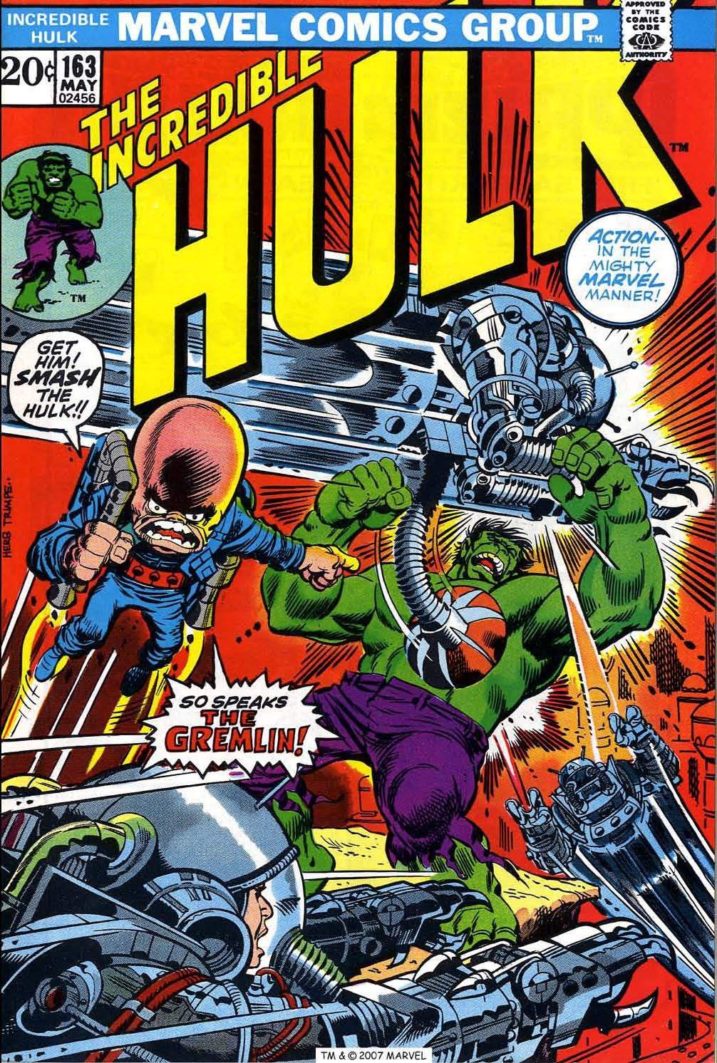 Solve The Incredible Hulk Versus The Gremlin jigsaw puzzle online with ...