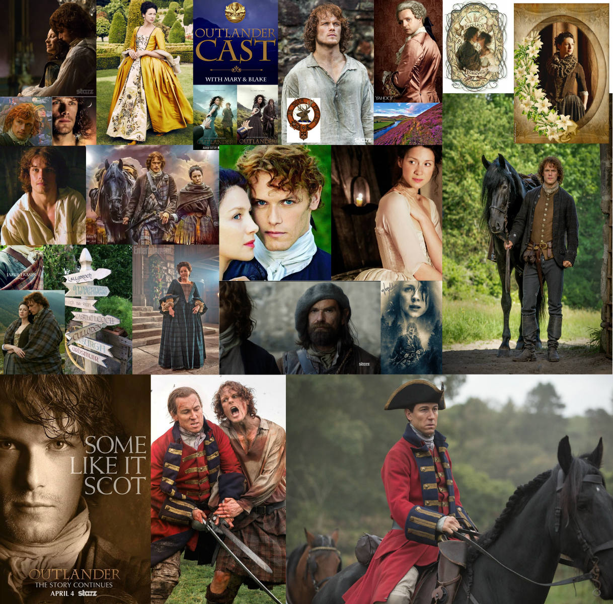 Solve Outlander jigsaw puzzle online with 196 pieces