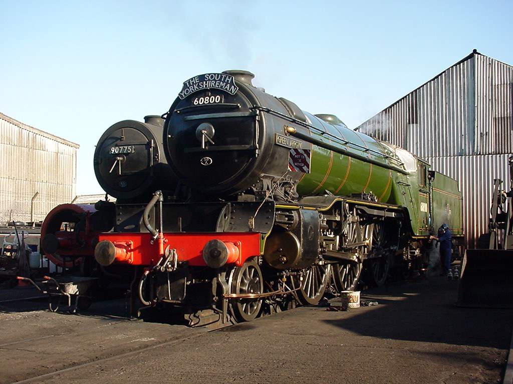 Solve LNER V2 2-6-2 60800 Green Arrow and BR WD 2-10-0 90775. jigsaw ...