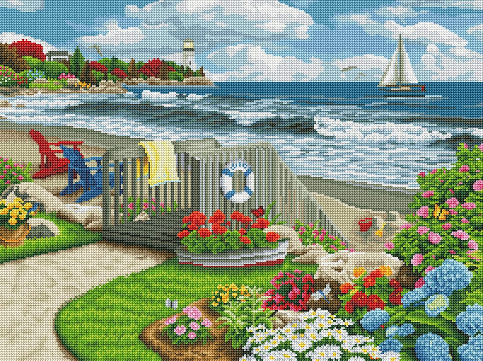 Solve Beach-Days--- jigsaw puzzle online with 140 pieces