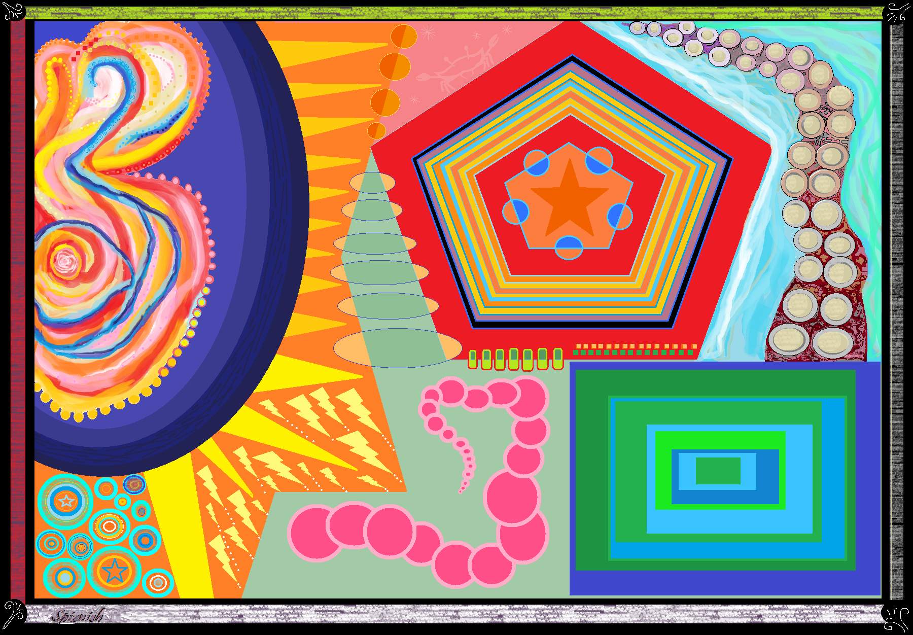 Solve octopus' garden jigsaw puzzle online with 176 pieces