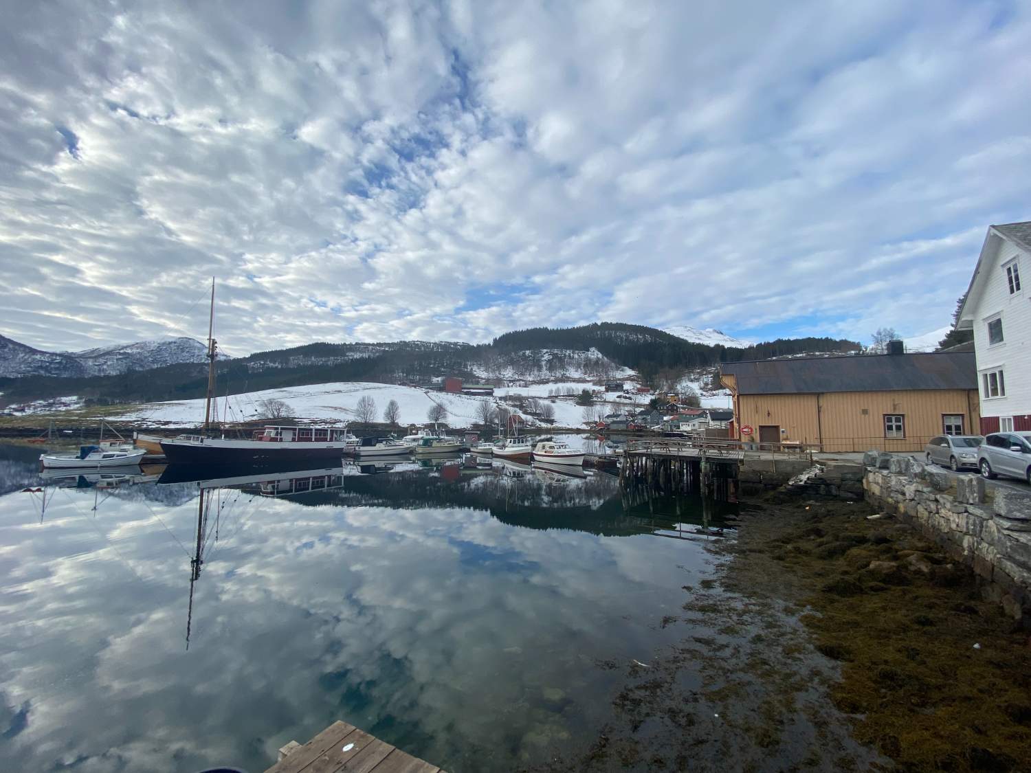 Solve #3 Otnesbrygga (Otnes wharf) from 1897, Valsøyfjord Norway jigsaw ...