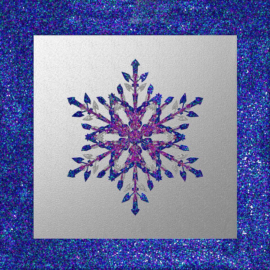 Solve Lovely Snowflake jigsaw puzzle online with 64 pieces