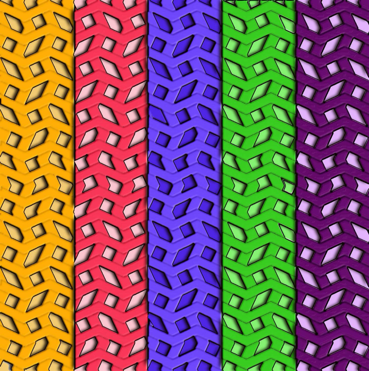 Solve PLASTIC PANELS jigsaw puzzle online with 225 pieces