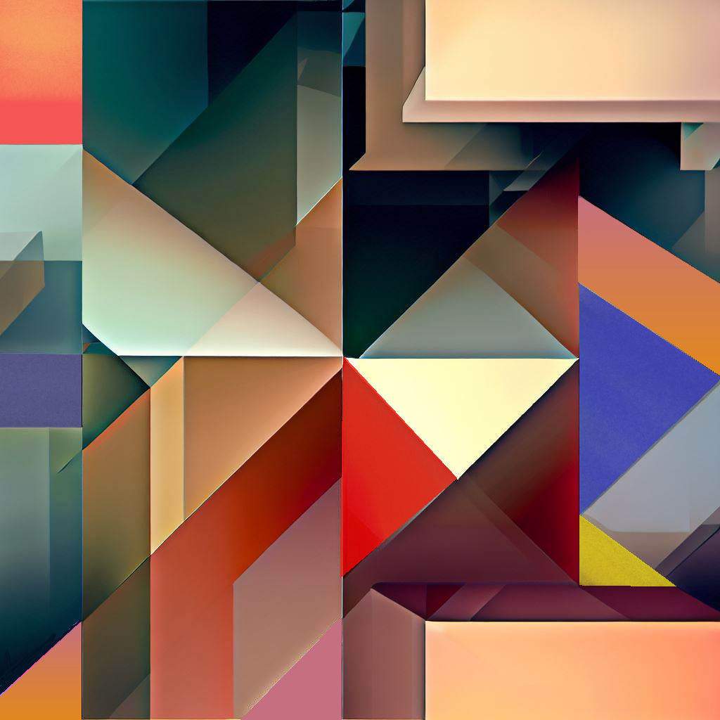 Solve CUBISM jigsaw puzzle online with 100 pieces