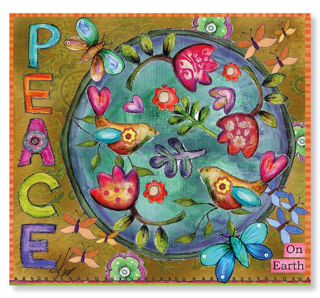 Solve PEACE On Earth jigsaw puzzle online with 255 pieces