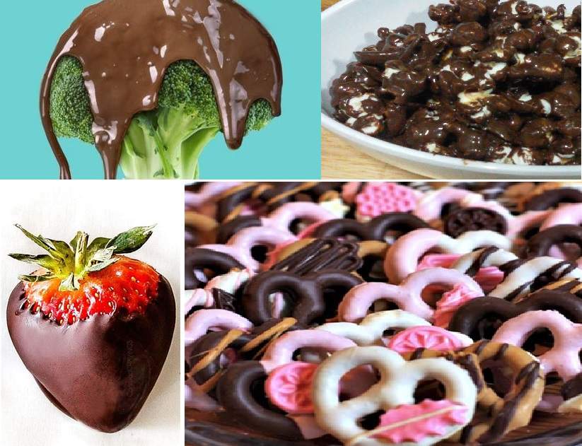 Solve National Chocolate Covered Anything Day jigsaw puzzle online with ...