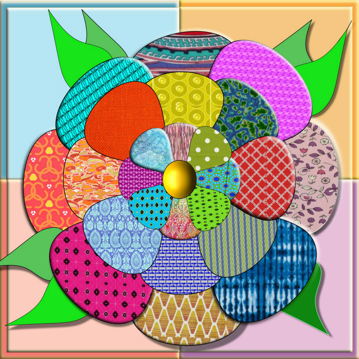 Solve Fleur de Jigidi jigsaw puzzle online with 256 pieces