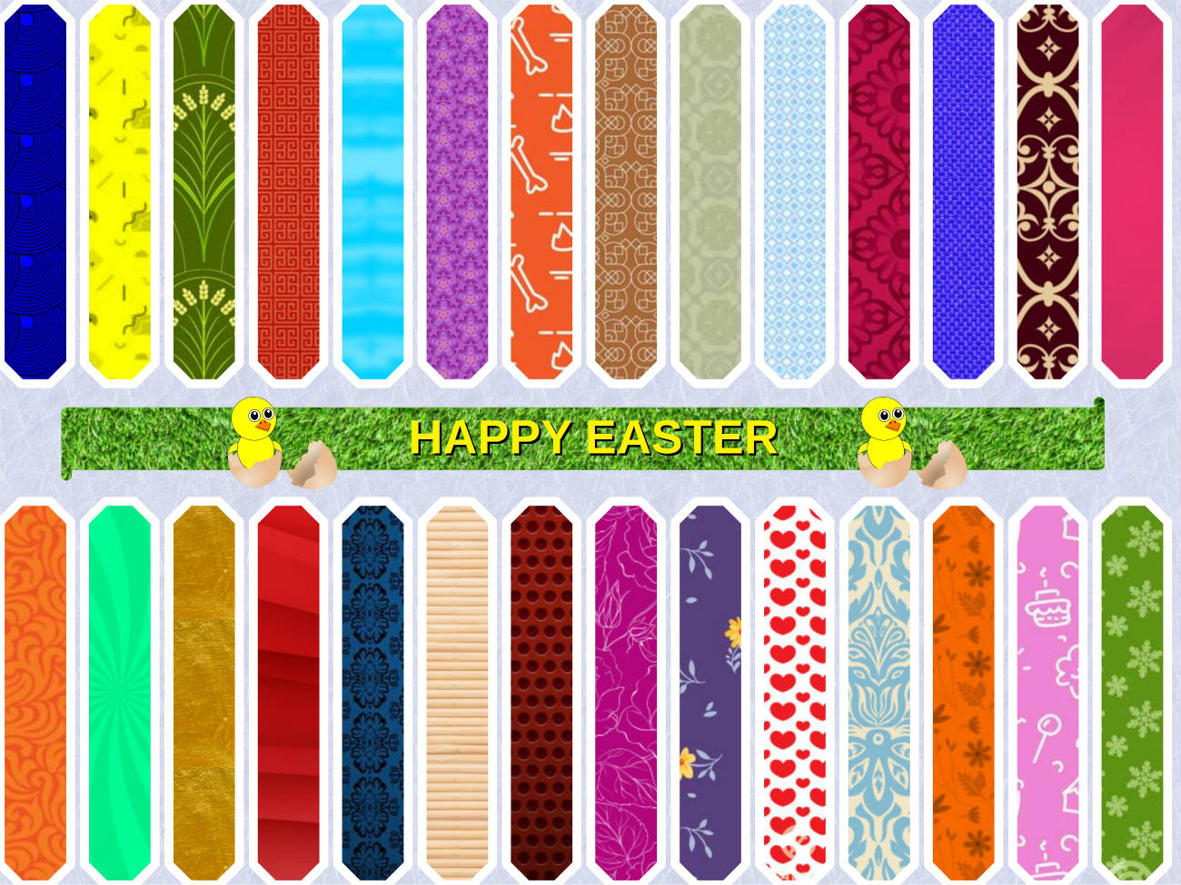 Solve HAPPY EASTER jigsaw puzzle online with 130 pieces